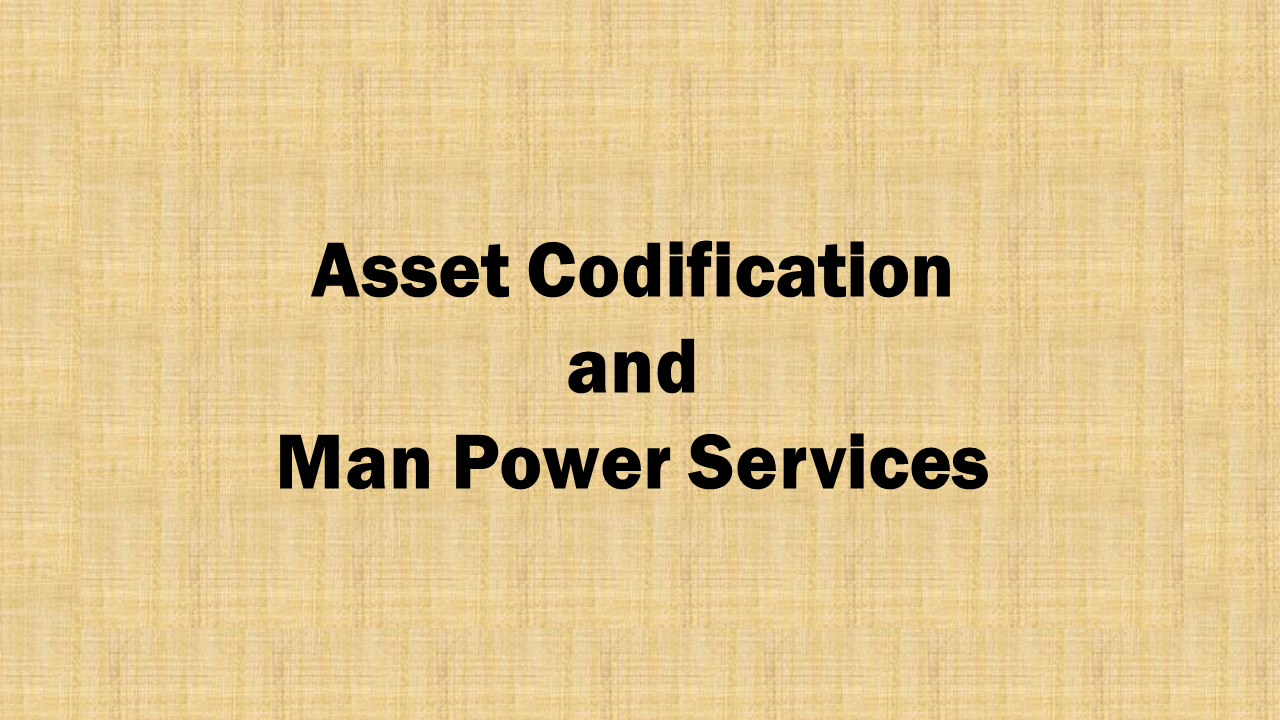 ASSET CODIFICATION AND MAN POWER SERVICES | IMBERE